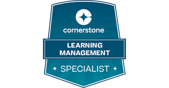 Cornerstone Learning Management Specialist - Credly