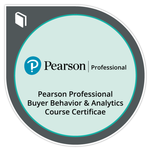 Pearson Professional : Buyer Behaviour and Analysis Course Certificate ...