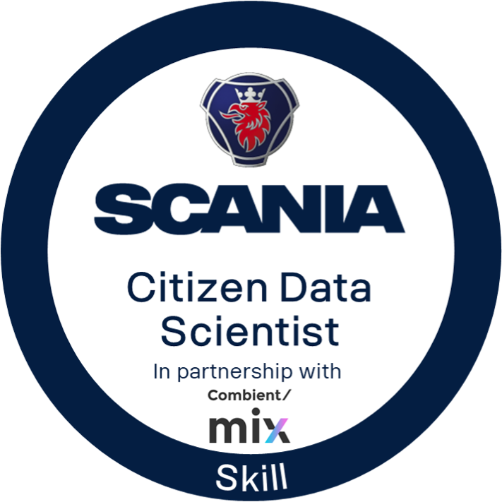 Citizen Data Scientist - Graduate 2022 - Credly
