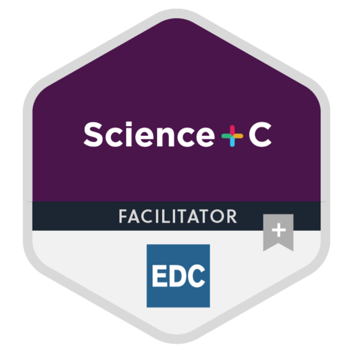 Science+C Facilitator - Credly