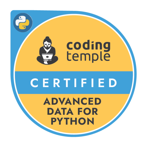 Advanced Python for Data - Credly