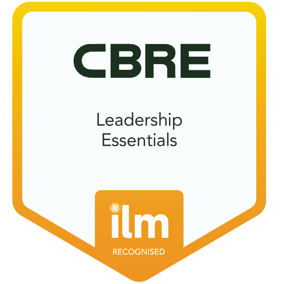 Leadership Essentials - CBRE - Credly