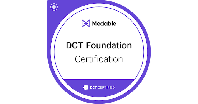 DCT Foundation: Certification - Credly