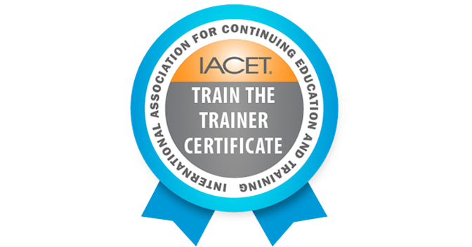 IACET Train the Trainer Certificate - Credly