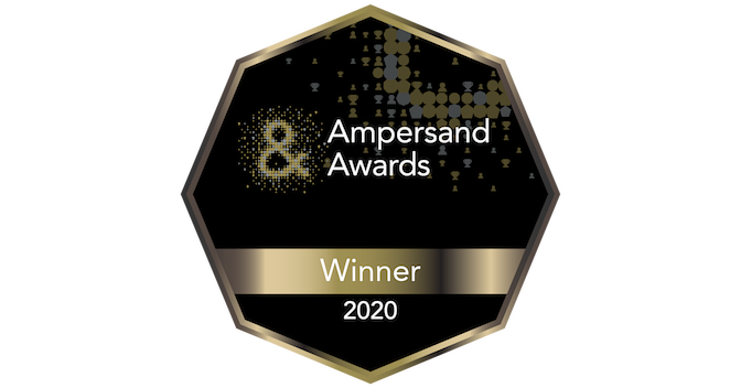 Ampersand Award Winner 2020 - Credly