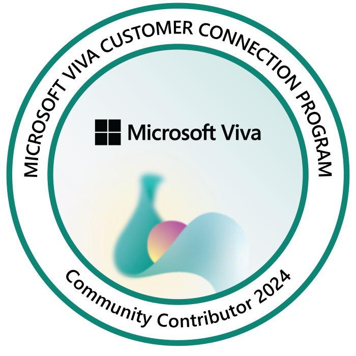 Viva Community Contributor - Credly