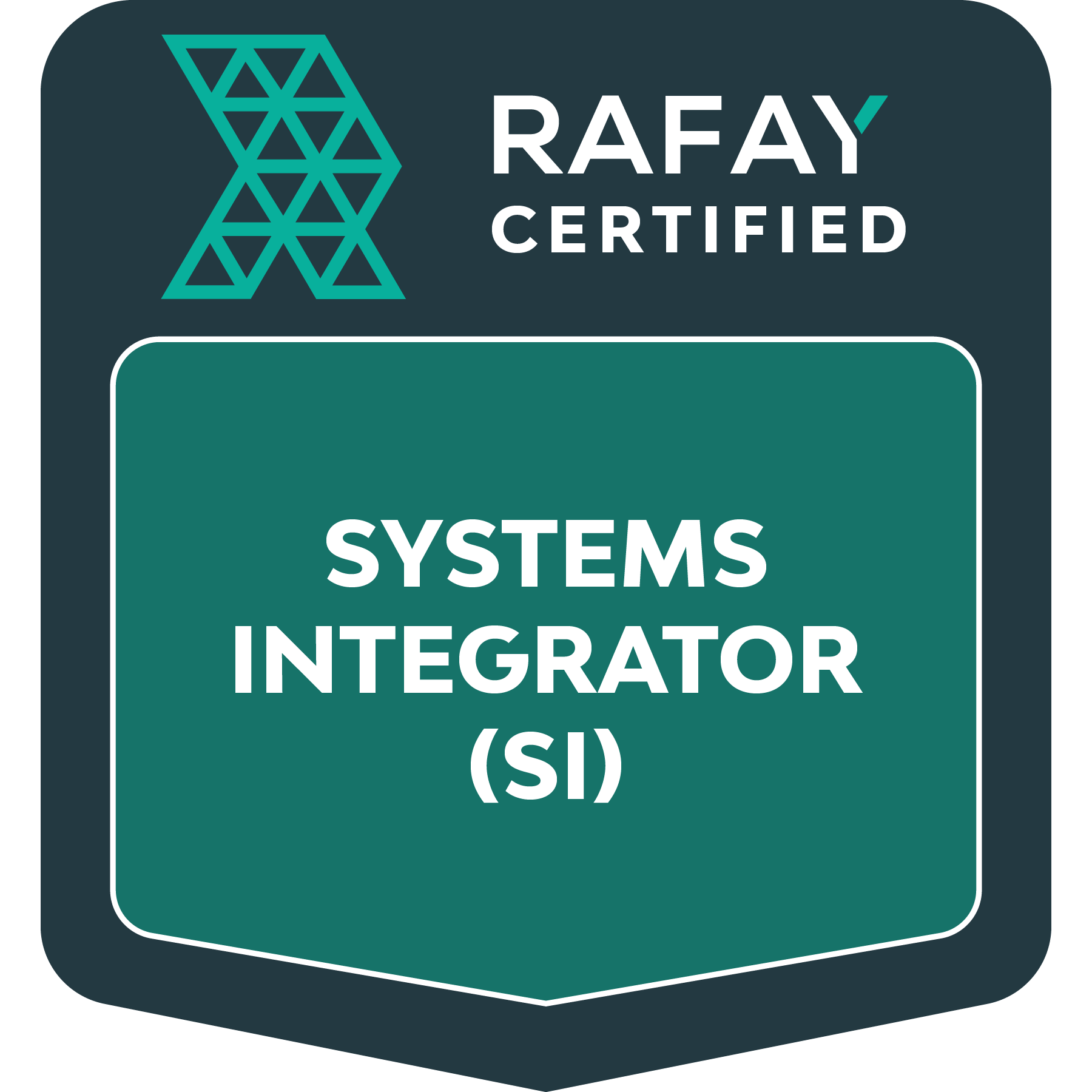 Rafay Certified Systems Integrator (SI) - Credly