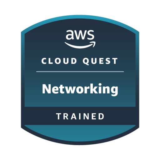 AWS Cloud Quest: Networking - Training Badge - Credly