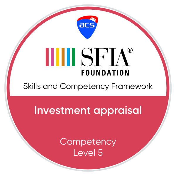 Investment appraisal - Competency - Level 5 - Credly