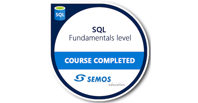 SQL - Fundamentals level - Credly