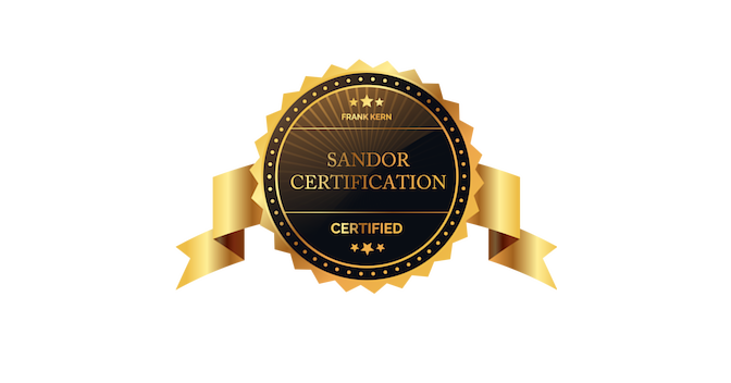 SANDOR Certification - Credly