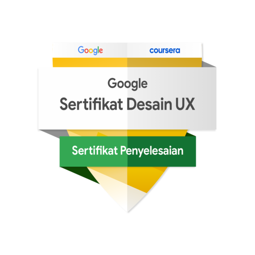 Google Sertifikat Desain UX - Credly