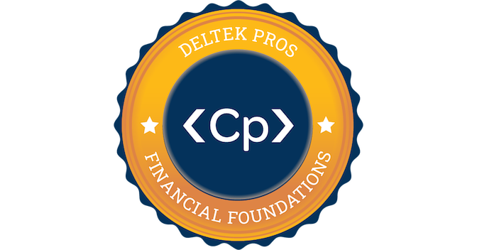 Deltek Pros Costpoint Financial Foundations Exam - Credly