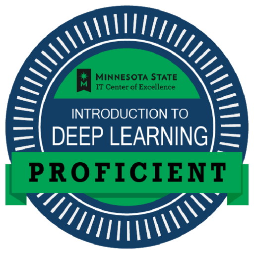 Introduction to Deep Learning Badges & Certificate - Credly