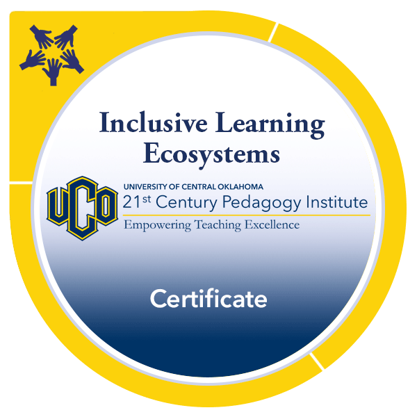 Inclusive Learning Ecosystems Certificate - Credly