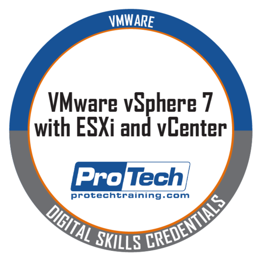 VMware vSphere 7 with ESXi and vCenter - Credly