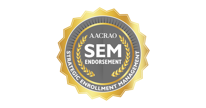 Strategic Enrollment Management Endorsement - Credly