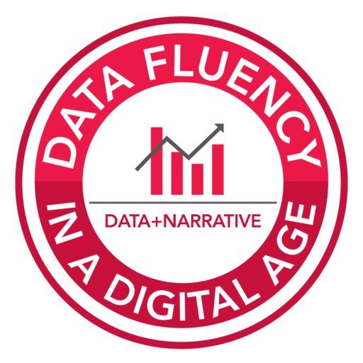 Data+Narrative: Data Fluency - Credly