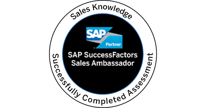 Sales Knowledge - SAP SuccessFactors Sales Ambassador - Credly
