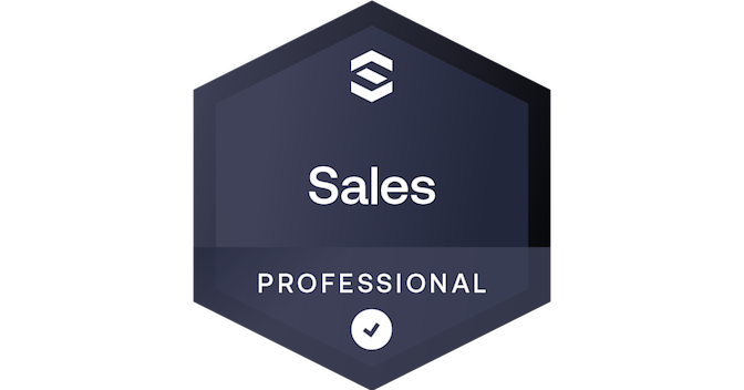 SentinelOne Sales Professional - Credly