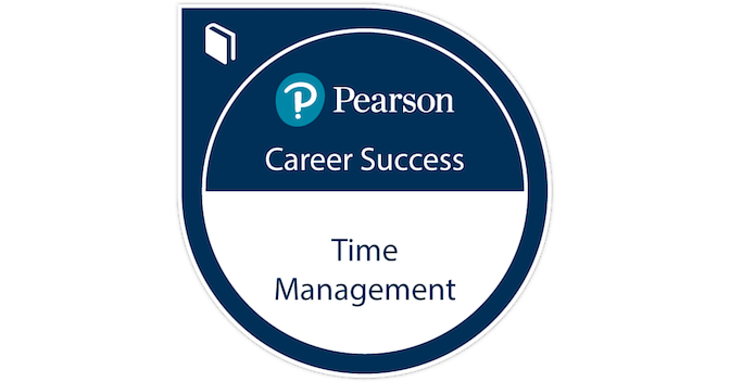 Pearson Career Success - Time Management - Credly