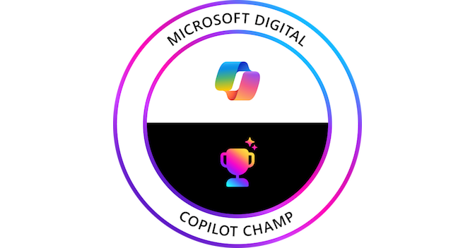 Copilot Champs | Training Achievement - Credly