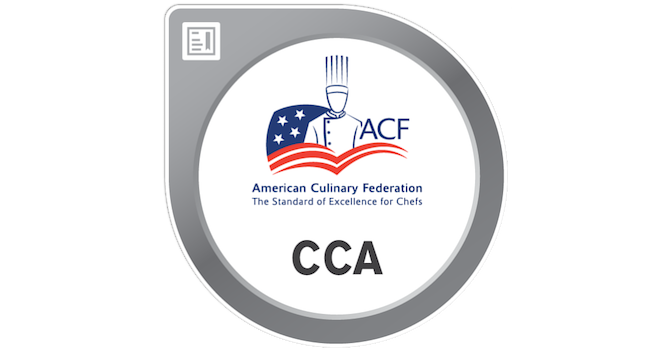 ACF Certified Culinary Administrator ® (CCA®) - Credly