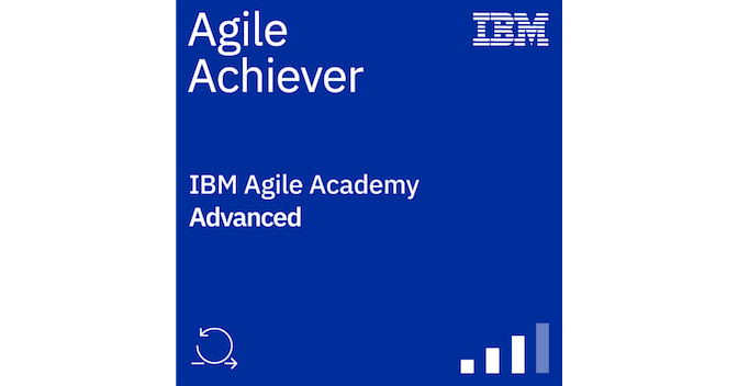 IBM Agile Achiever - Credly