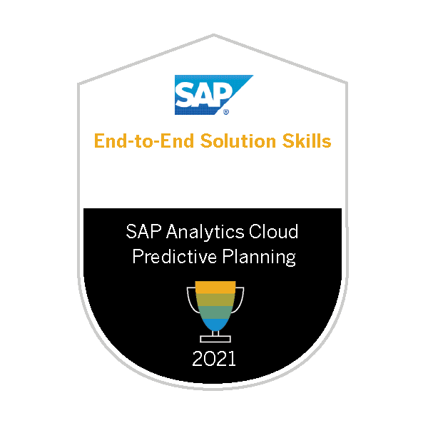End-to-End Solution Skills 2021 - SAP Analytics Cloud Predictive ...