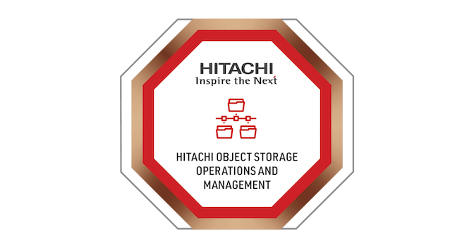 Hitachi Object Storage Operations and Management - Credly