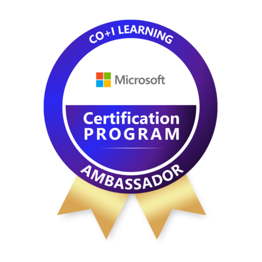 CO+I Learning Certification Program Ambassador - Credly