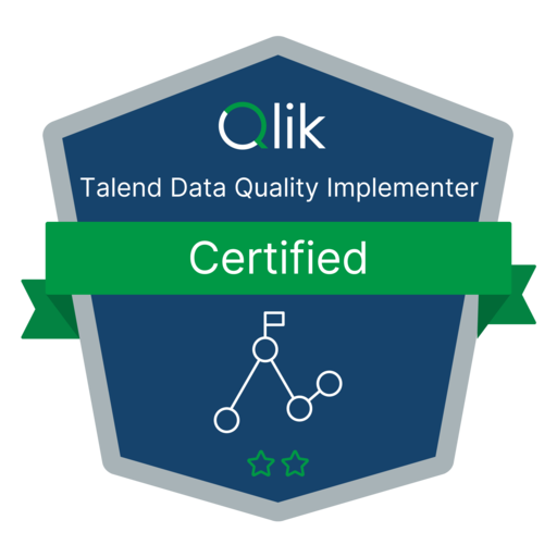 Talend Data Quality Certified Implementer - Credly