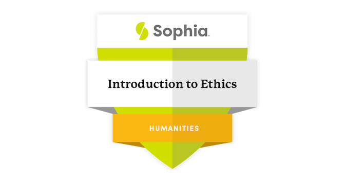 Introduction to Ethics (PHIL1002) - Credly