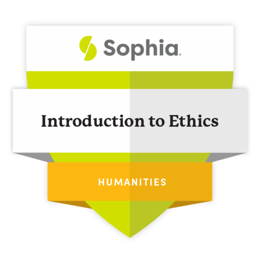 Introduction to Ethics (PHIL1002) - Credly