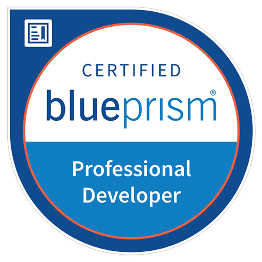 Blue Prism Certified Professional Developer - Credly