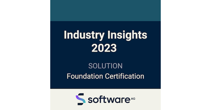 Software AG Industry Insights 2023 Solution Foundation - Credly