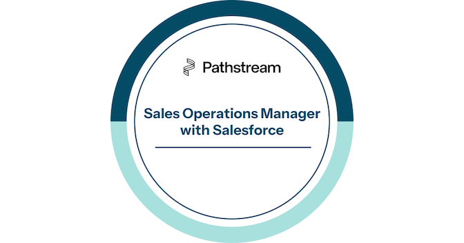 The Sales Operations Manager Certificate with Salesforce - Credly