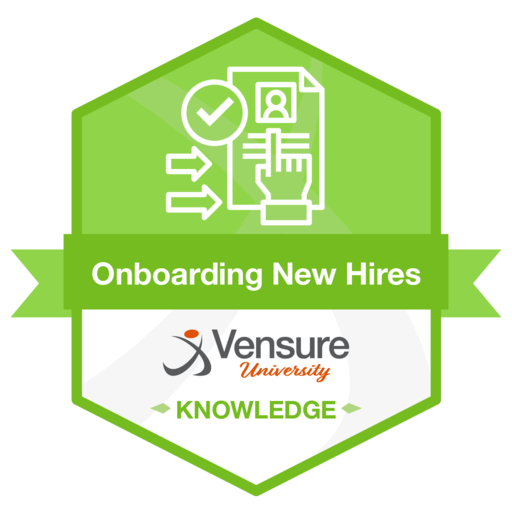 Knowledge Badge: Onboarding New Hires - Credly