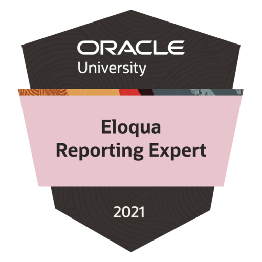 Eloqua Reporting Expert 2021 - Credly