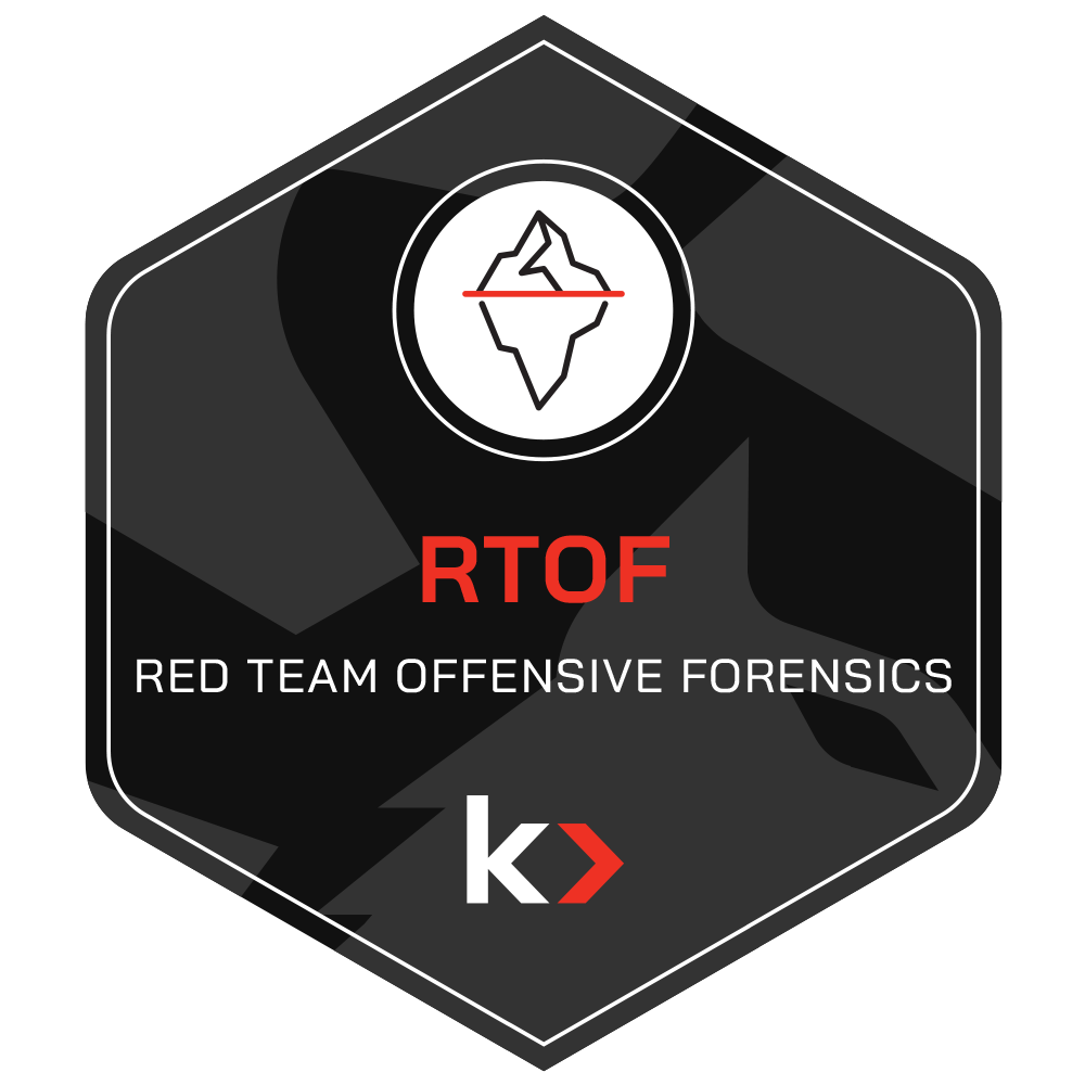 Red Team Offensive Forensics (RTOF) - Credly
