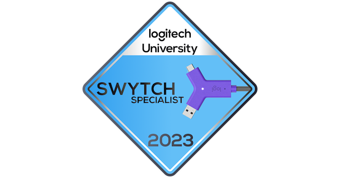 Logitech Swytch Specialist 2023 - Credly