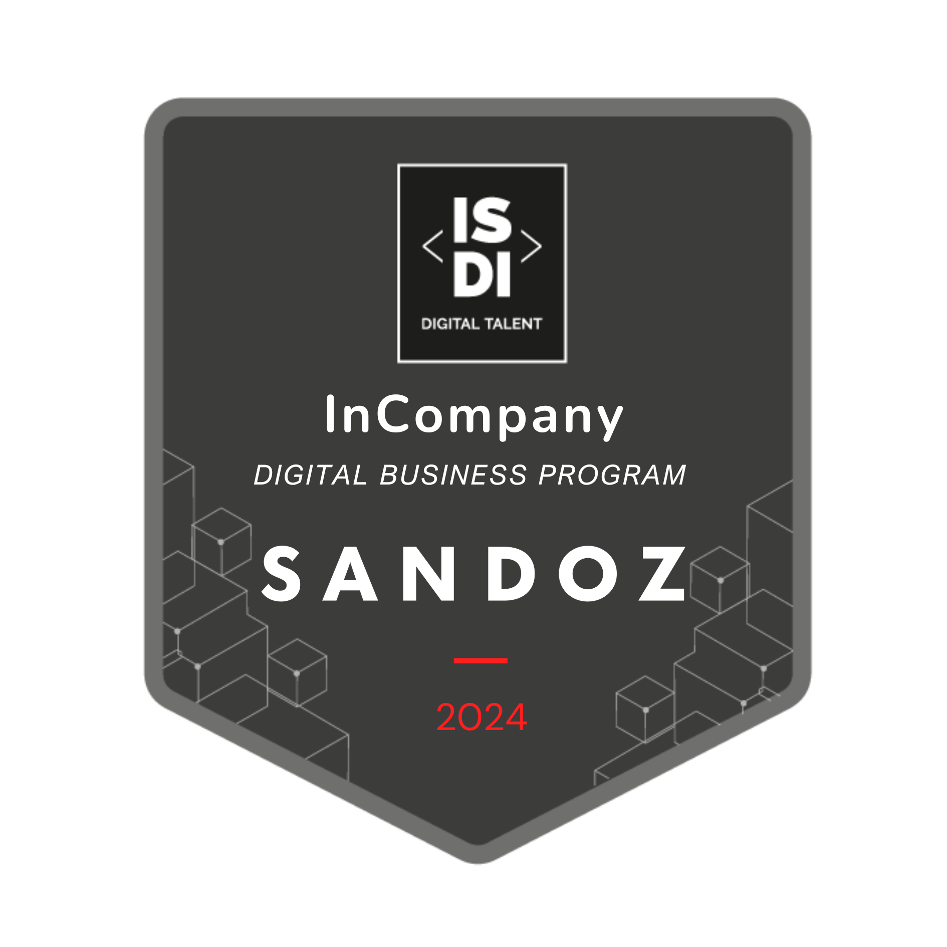 Sandoz| ISDI - Digital Business Program - Credly