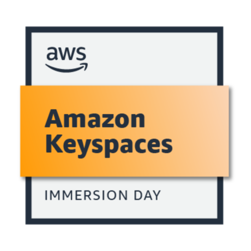 Amazon Keyspaces Immersion Day - Credly