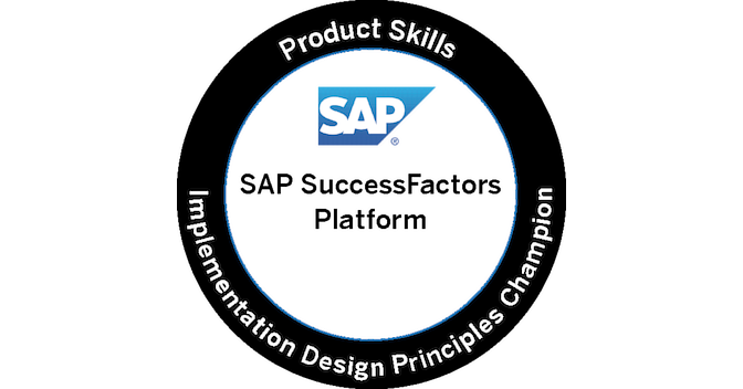 Product Skills - SAP SuccessFactors Platform - Credly
