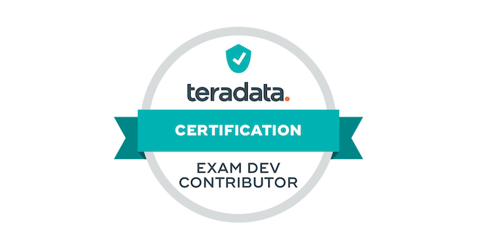 Teradata Certification Exam Developer Contributor Badge - Credly