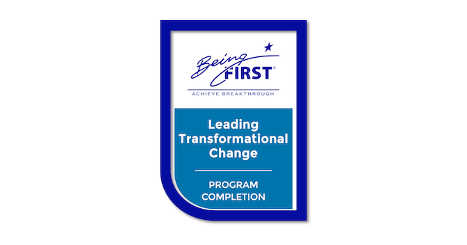 Leading Transformational Change Program Completion - Credly