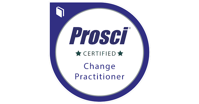 Prosci® Certified Change Practitioner - Delivered by MyPeople - Credly