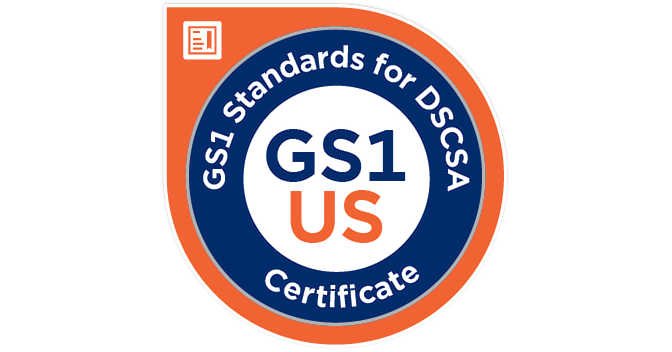 GS1 Standards for DSCSA Suppliers Certificate - Credly