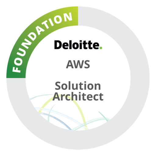 Deloitte AWS Solution Architect - Credly