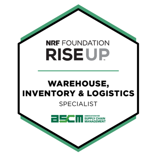 Warehouse, Inventory & Logistics Certificate - Credly